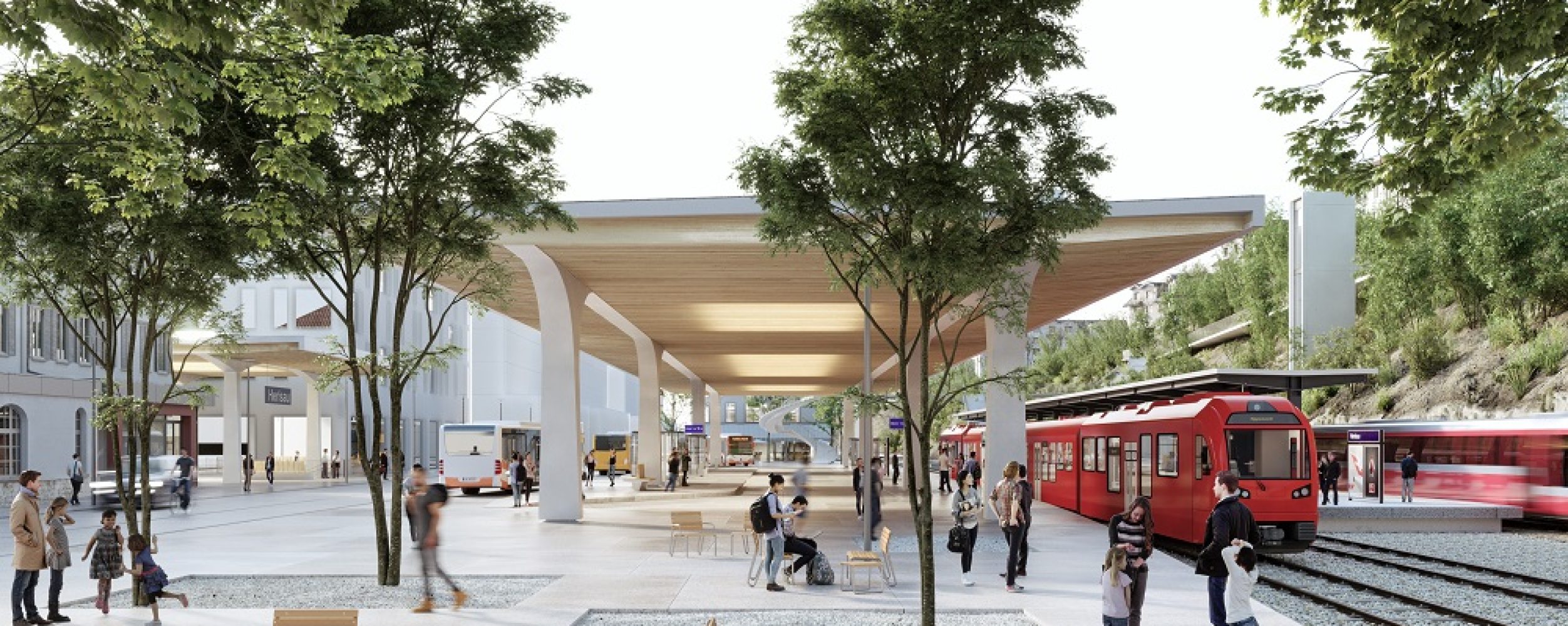 Neugestaltung Bahnhofplatz, Herisau – HSSP