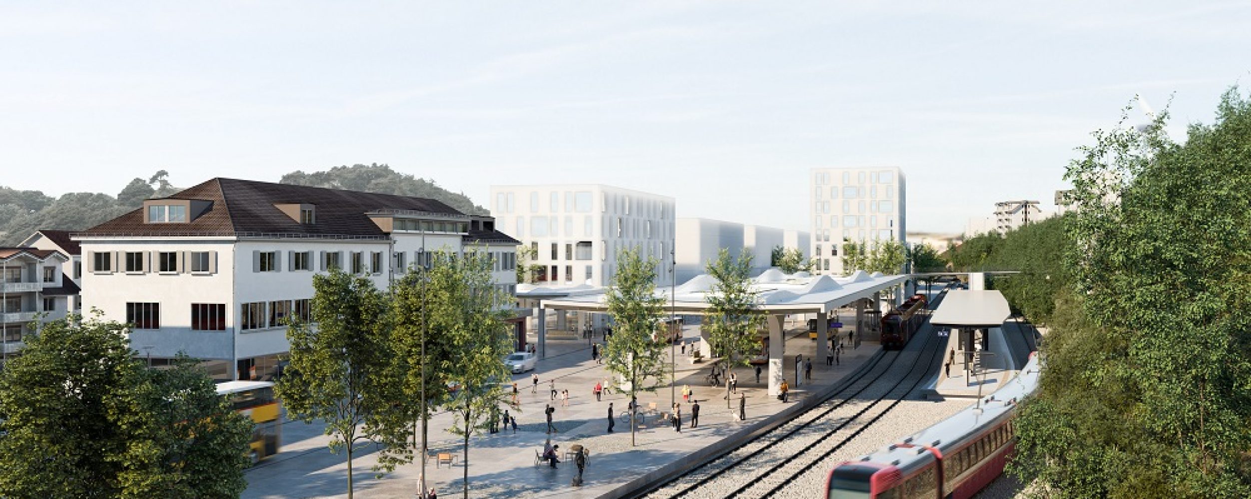 Neugestaltung Bahnhofplatz, Herisau – HSSP